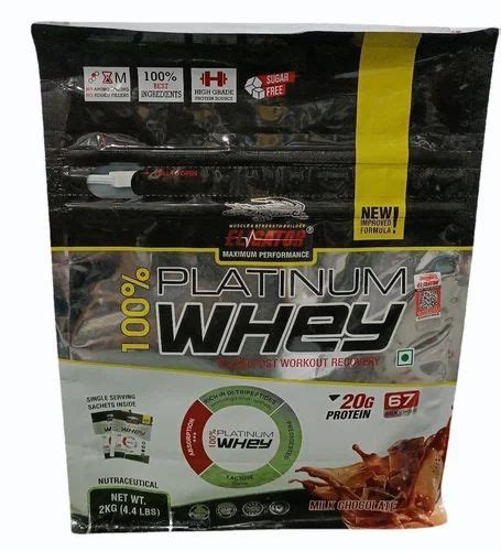 2kg Platinum Whey Protein At ₹ 2900pack Shamli Id 2852048172362