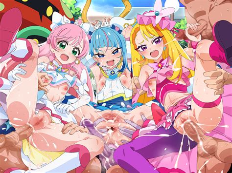 Amashun Lolita Channel Cure Butterfly Cure Prism Cure Sky Hijiri Ageha Kabaton Precure