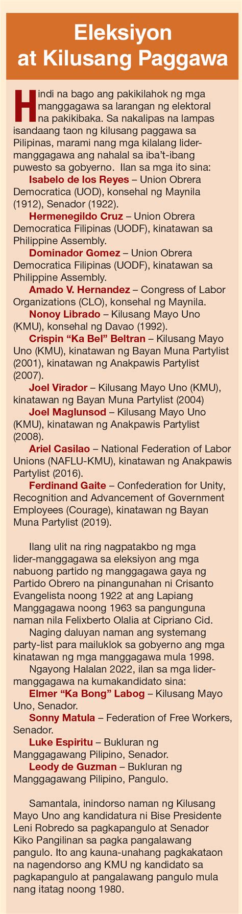 Boto Ng Obrero Pinoy Weekly