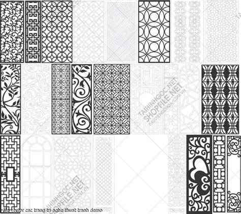 File Vector Cnc Trang Tri Nghe Thuat Tranh