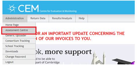 Accessing The Assessment Centre Cem