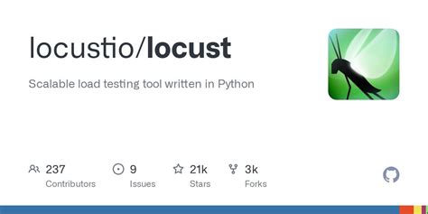 Scalable User Load Testing Tool Locustiolocust · Github Rcoolgithubprojects