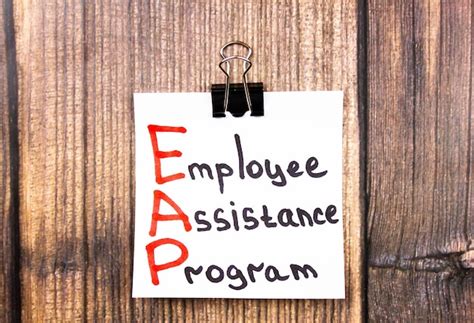 Premium Photo Eap Employee Assistance Program Text Concept On A Piece