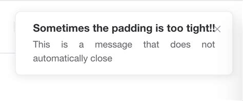 Bug Report Notification Spacing Issue ElemeFE Element GitHub