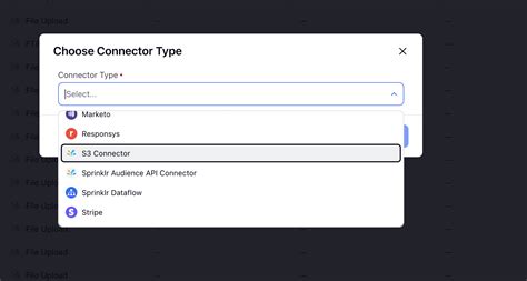 ‎data onboarding using s3 connector sprinklr help center