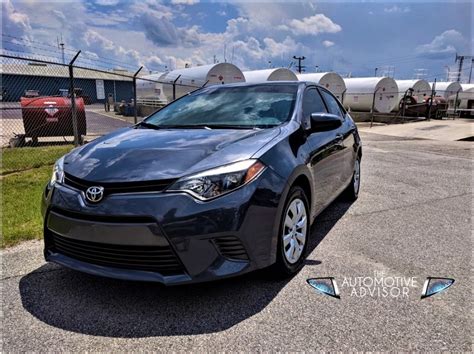 2016 Toyota Corolla Le The Automotive Advisor