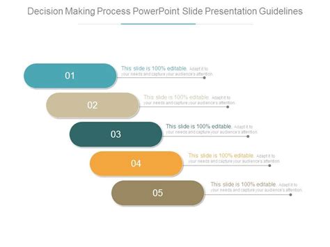 Decision Making Process Powerpoint Slide Presentation Guidelines Presentation Graphics