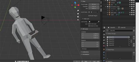 Hide Mesh From An Armature Blender Stack Exchange