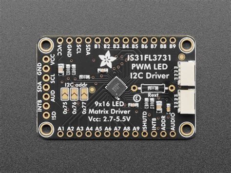 UPDATED GUIDE IS31FL3731 169 Charlieplexed PWM LED Driver AdafruitLearningSystem Adafruit