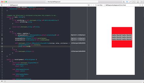 Ios Catextlayer Render Attributedstring With Truncation And Paragraph Style Stack Overflow