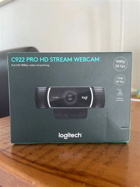 Black Logitech C922 Pro Stream Webcam HD 1080p 30fps Or HD At 9999 Piece In Vasai