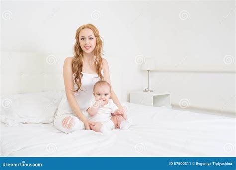 Mother Playing With Baby Stock Image Image Of Family