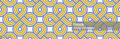 격자 기하학적 원활한 패턴 벡터 디자인 트렌디 한 복고풍 스타일의 최소 그리드 타일링 그물 선형 예술 0명에 대한 스톡 벡터 아트 및 기타 이미지 Istock