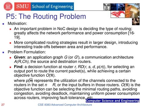 Ppt Key Research Problems In Noc Design A Holistic Perspective