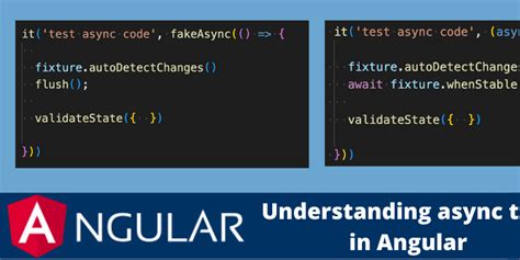Understanding Async Tests In Angular DEV Community