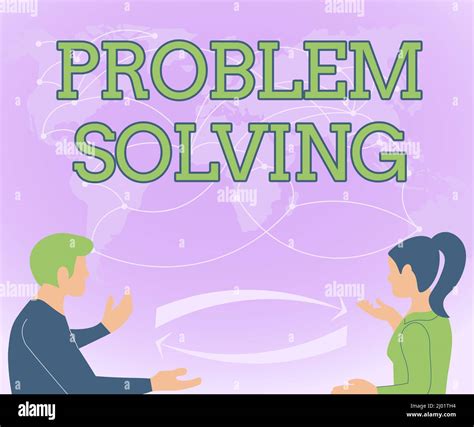 Conceptual Caption Problem Solving Business Idea To Find An Answer Or Means Of Effectively