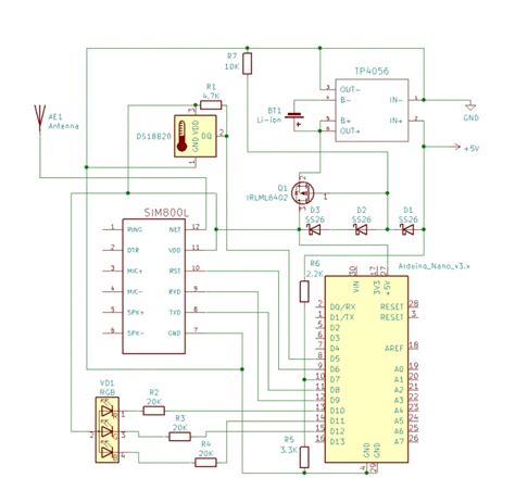 Бюджетный Gsm термометр на Arduino Nano 2018 ВКонтакте
