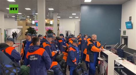 Tachileik မြန်မာ ငလျင် ကယ်ဆယ်ရေးအတွက် ရုရှားက ရှာဖွေကယ်ဆယ်ရေးအဖွဲ့ဝင် ၁၂၀ စေလွှတ် T