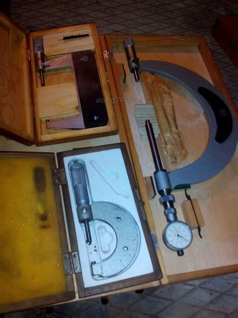 микрометри и индикатори Инструменти Оряхово микрометър 25 50мм 25лв употребяван микро