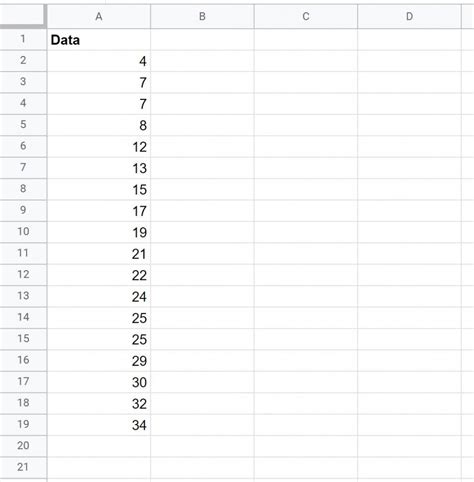 How To Calculate Mean Median Mode In Google Sheets