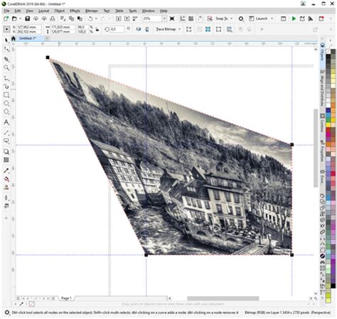 Glitch Related To Perspective Tool CorelDRAW Graphics Suite For Windows CorelDRAW