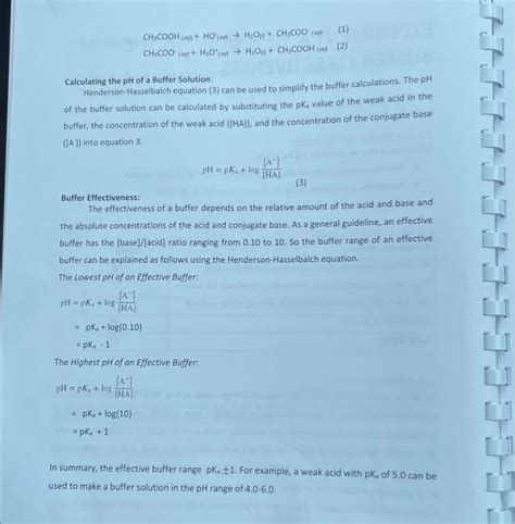 Solved PRE LAB QUESTIONS Calculate The Theoretical PH Chegg Com