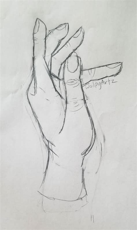 Lil Hand Reference Drawing By Wolpyyartz On Deviantart
