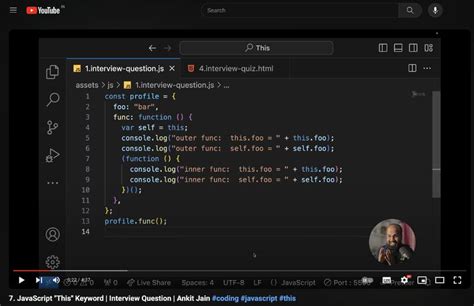 ankit jain on linkedin ankitsays youtube javascript this interviewquestions interviewprep…
