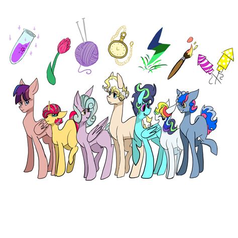 Next Gen Mane 6 By Arirain On Deviantart