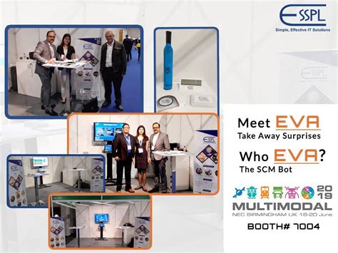 Esspl On Linkedin Esspl Eva Multimodal19 Scm Bot