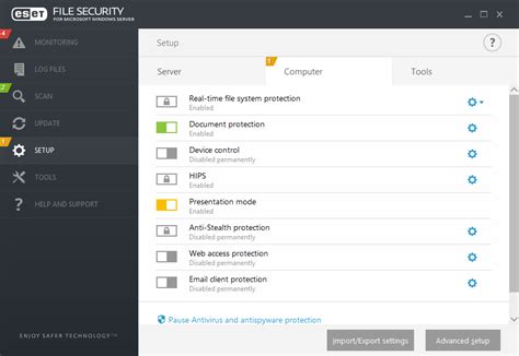 Override Mode Eset Security For Microsoft Sharepoint 110 Eset Online Help