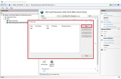 Configuring Ssl To Secure The Connection To Microsoft Dynamics Nav Web Client Arksd