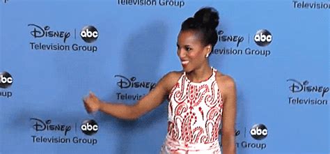 Kerry Washington Tony Goldwyn And Bellamy Young Attend The Disney Abc Summer Press Tour