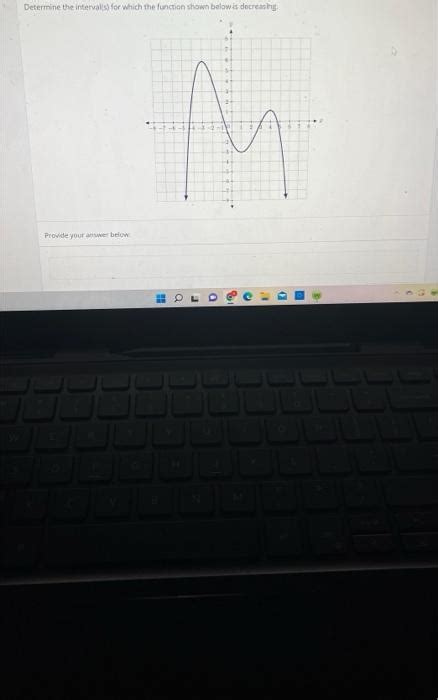Solved Determine The Intervalls For Which The Functian Chegg Com