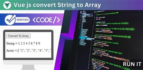 Vue Js Convert String To Array Javascript Split Function Example
