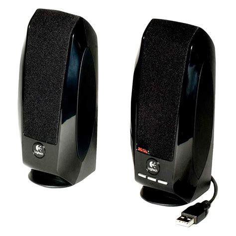 Logitech S Usb Speakers With Digital Sound Walmart Com