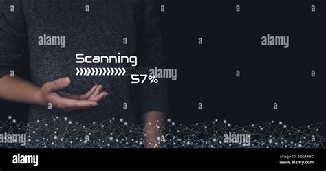 Security Concept Cyber Security Concept Identity Communication Stock