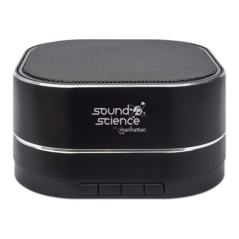 Manhattan Sound Science Metallic Led Bluetooth Speaker Shop Today Get It Tomorrow