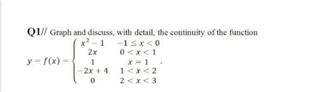 Answered Q1 Graph And Discuss With Detail Bartleby