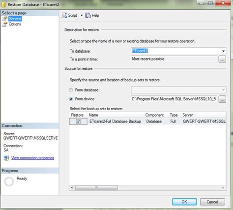 PROJENİN BİLGİSAYARINIZA KURULUMU ASP NET MVC ASP NET MVC ETicaret ve İçerik Yönetimi