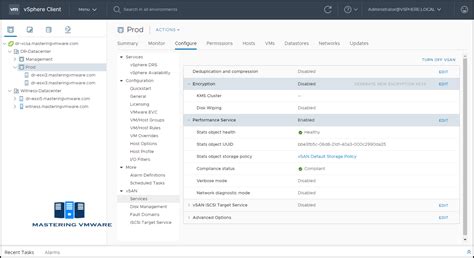 Configure Vsan 2 Node Cluster Mastering Vmware