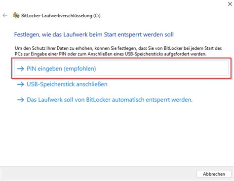 Bitlocker Verschlüsselung Unter Windows Mit Tpm Zim Hilfewiki