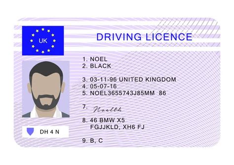 Driver License Icons Set Line Color Vector Stock Vector Illustration