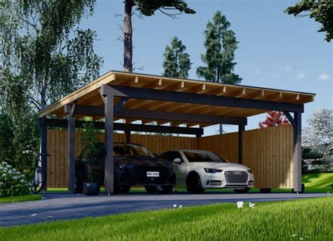 Carports Aus Holz Holz Carport Kaufen Und Selbst Aufbauen