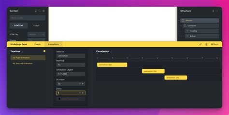 animation extension timelines feature and method feature requests bricksforge community forum