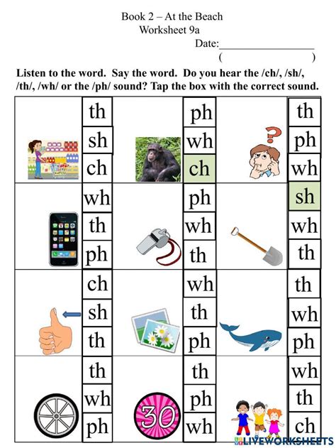 Consonant Digraphs Th Wh And Ck Lessons