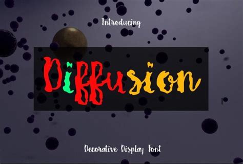 Diffusion Font Free Download