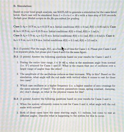 Solved This Problem Asks You To Simulate The Motion Of An Chegg