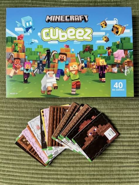 Woolworths Minecraft Cubeez 2025 Flat Not Built Pick Your Own Free Post 2 75 Picclick Au