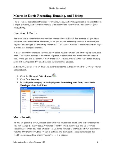 22 Macros In Excel Pdf Macro Computer Science Microsoft Excel